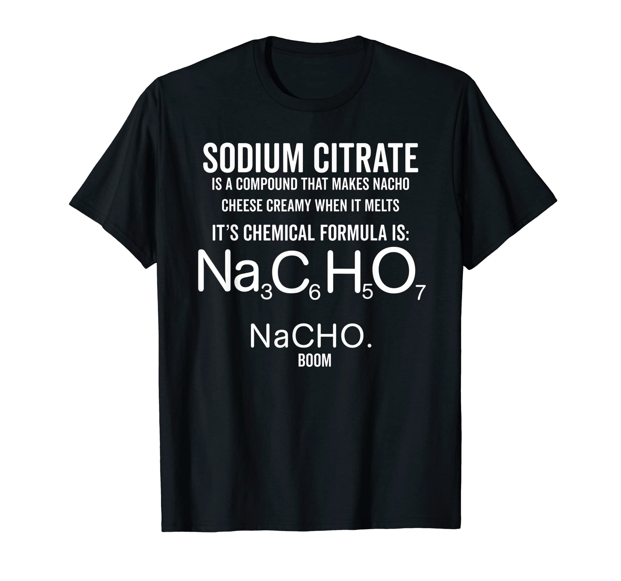 Nacho Chemical Formula Periodic Table Funny Cheese Shirt New Zealand ...