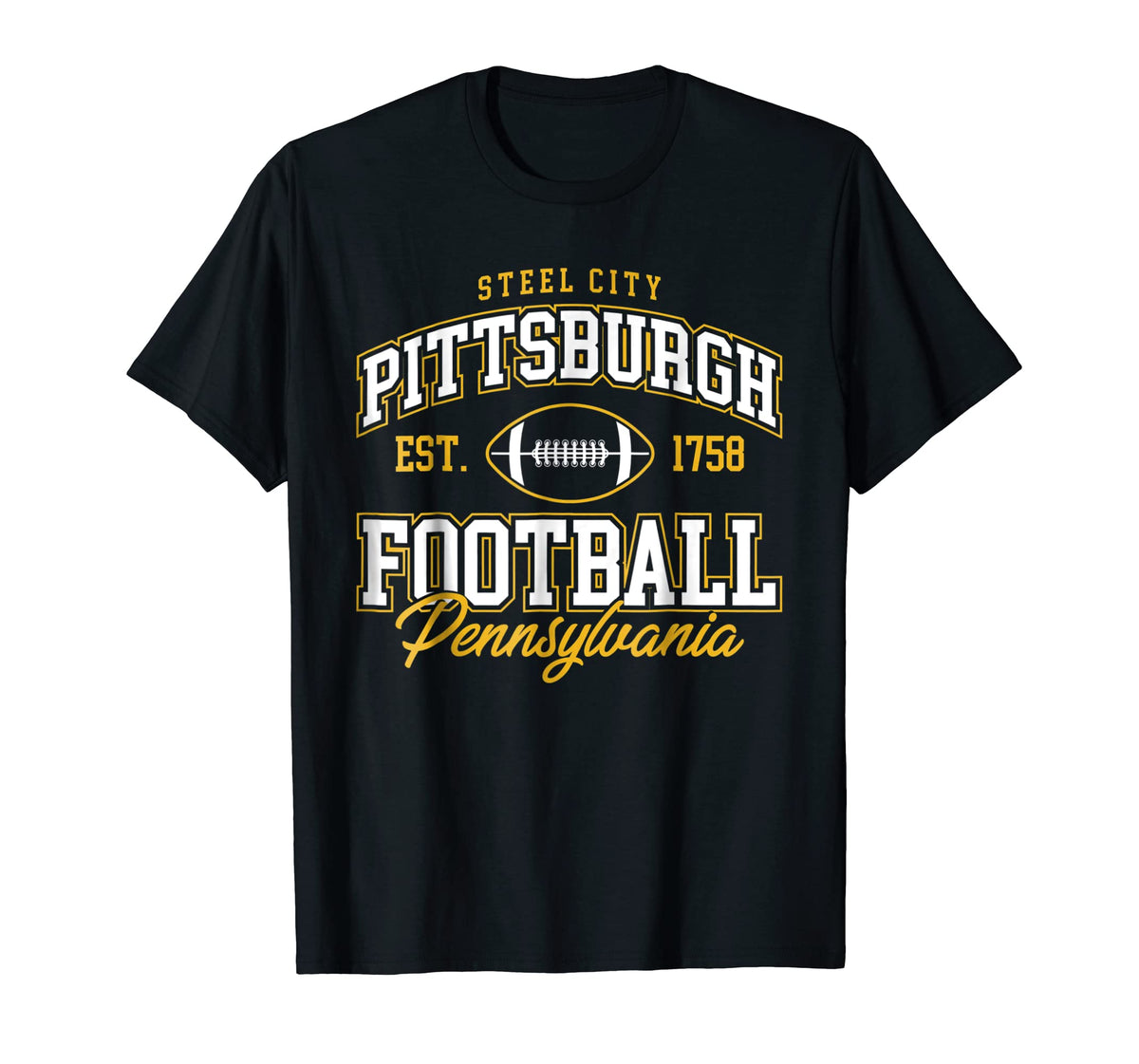 Pittsburgh Football Shirt Pennsylvania T-Shirt New Zealand– Myshirts.co.nz