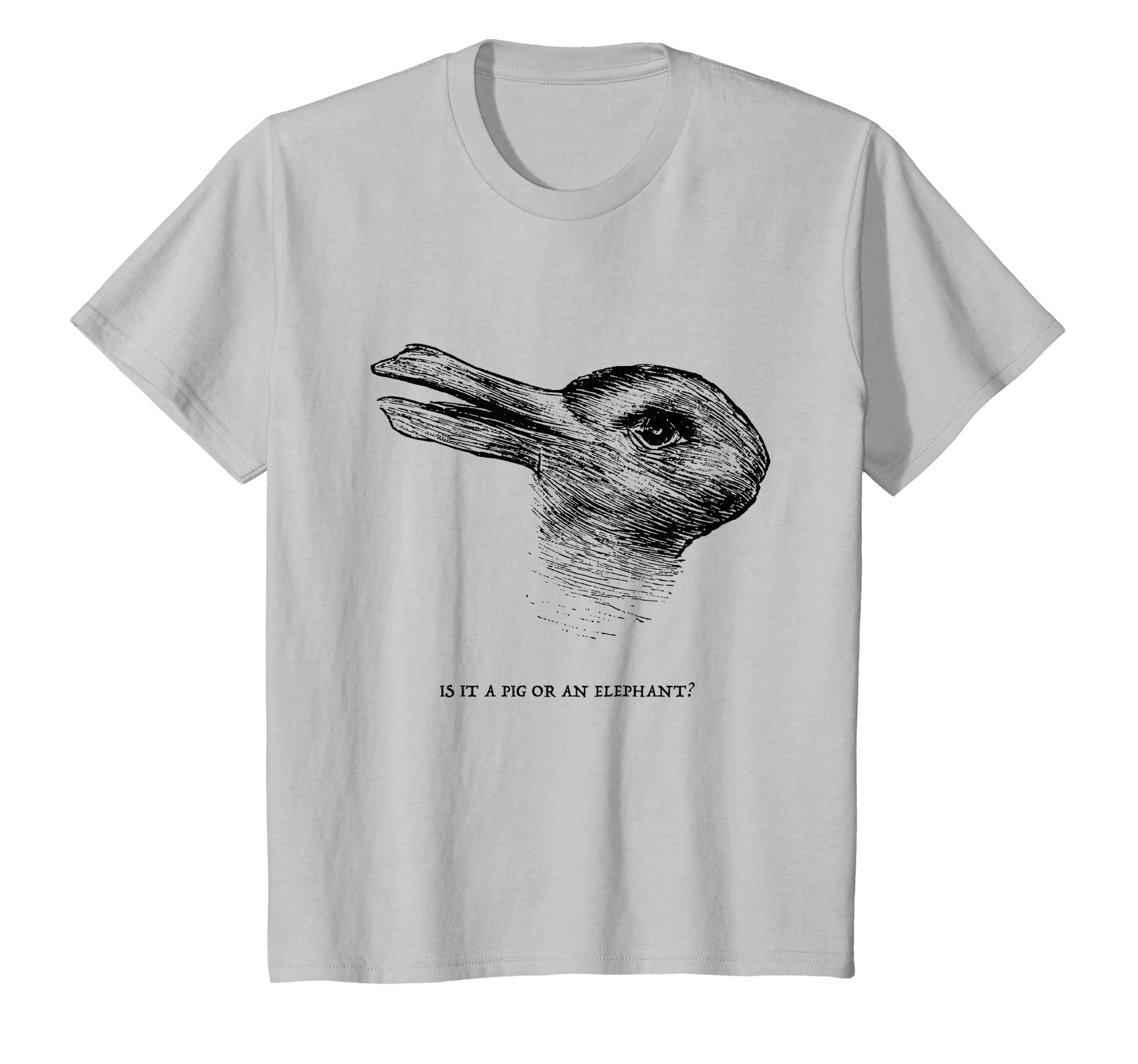 Optical illusion shirt: duck rabbit shirt New Zealand– Myshirts.co.nz