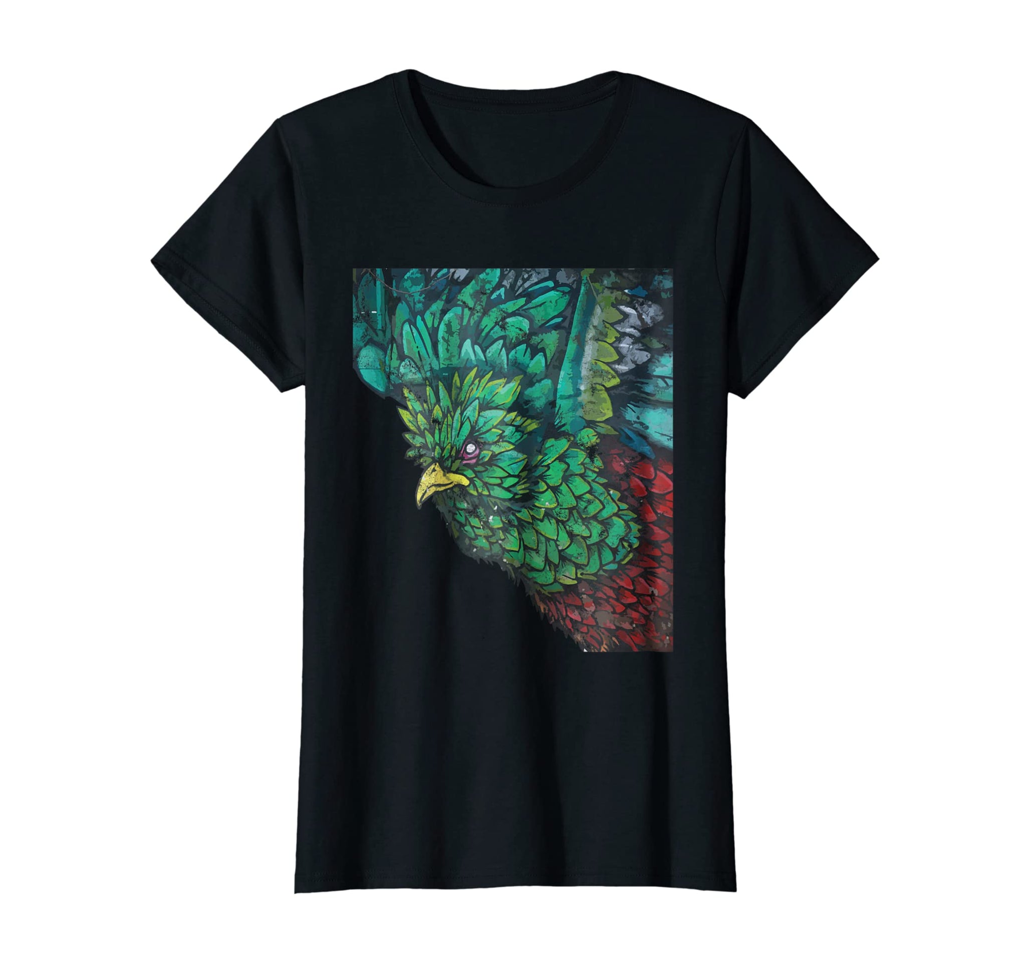 Quetzal Shirt Chapin Street Art Tikal Peten Maya Pyramid New Zealand ...