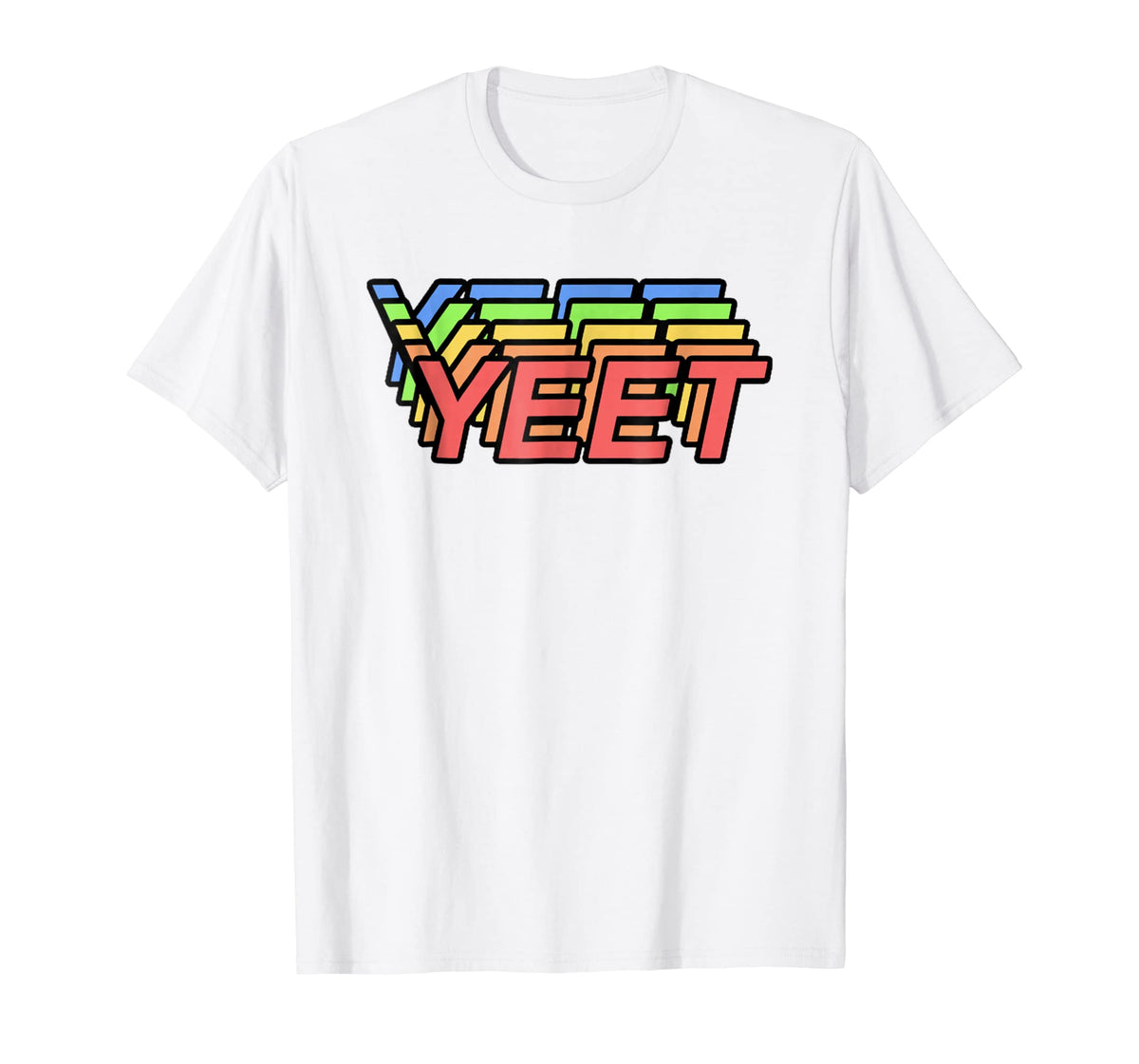 Yeet Logo White Background T Shirt For Mens Kids Womens New Zealand ...