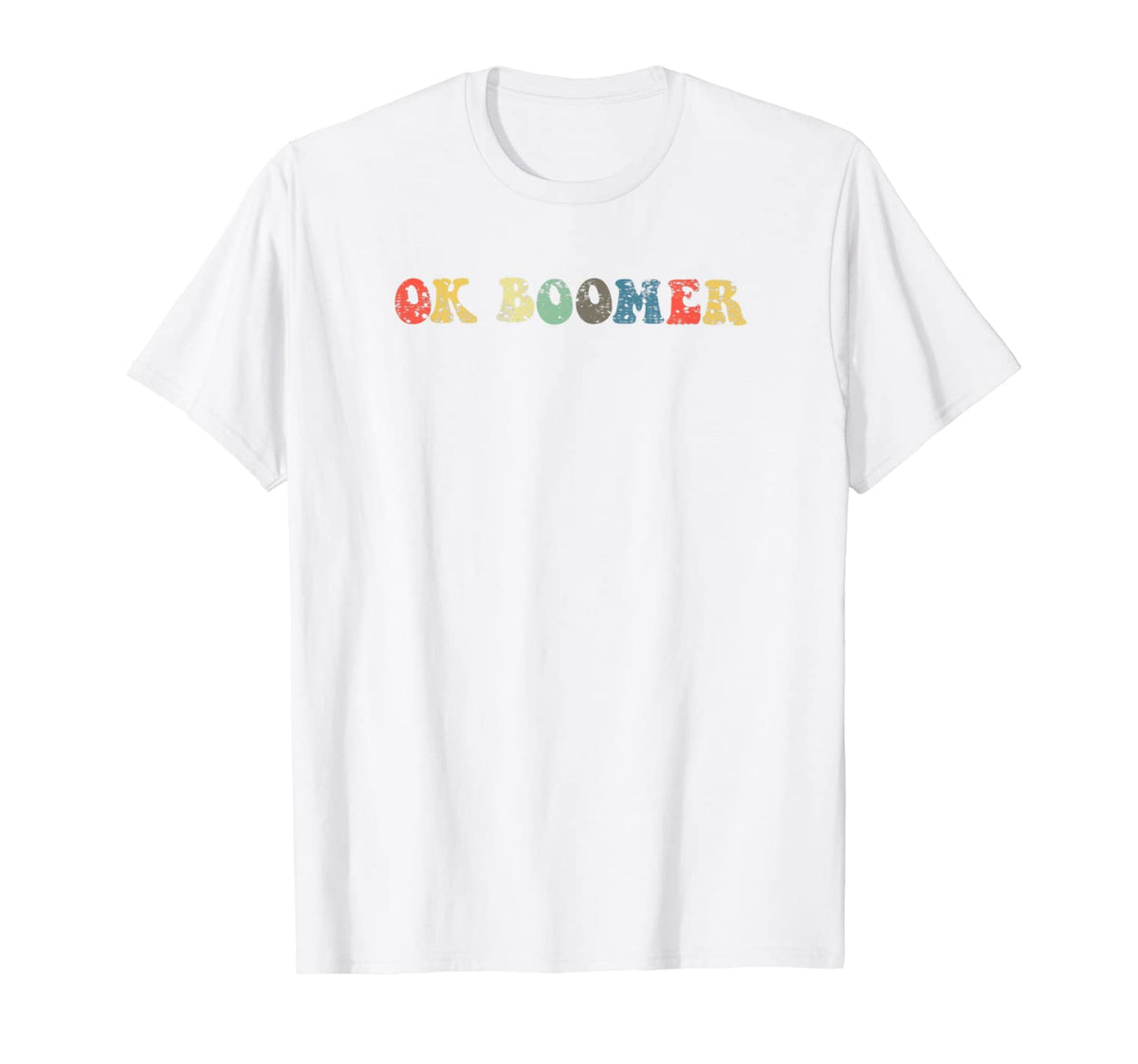 Funny Ok Boomer Gen Z Millennials Vintage Retro Meme Joke T-Shirt New ...
