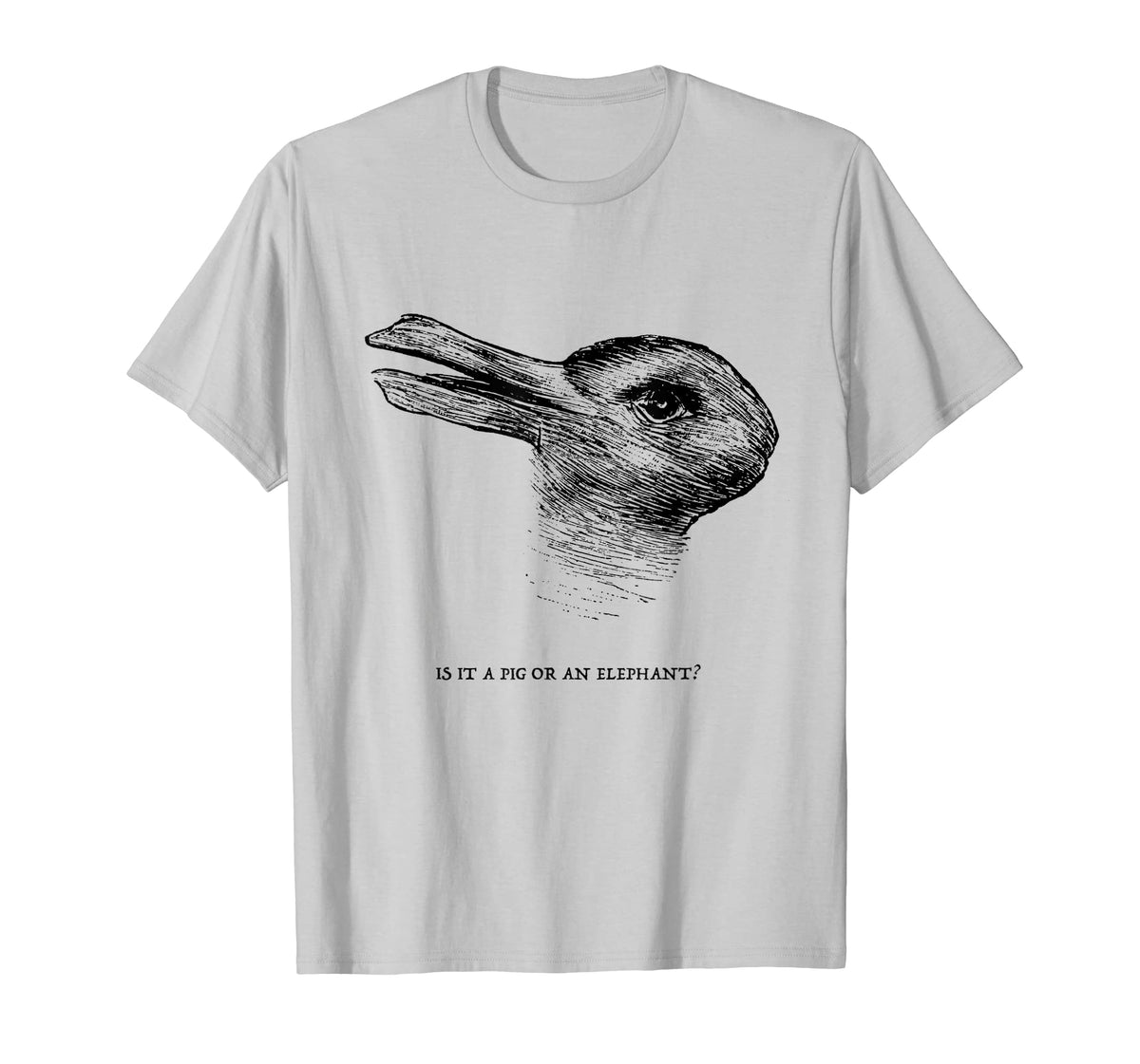 Optical illusion shirt: duck rabbit shirt New Zealand– Myshirts.co.nz