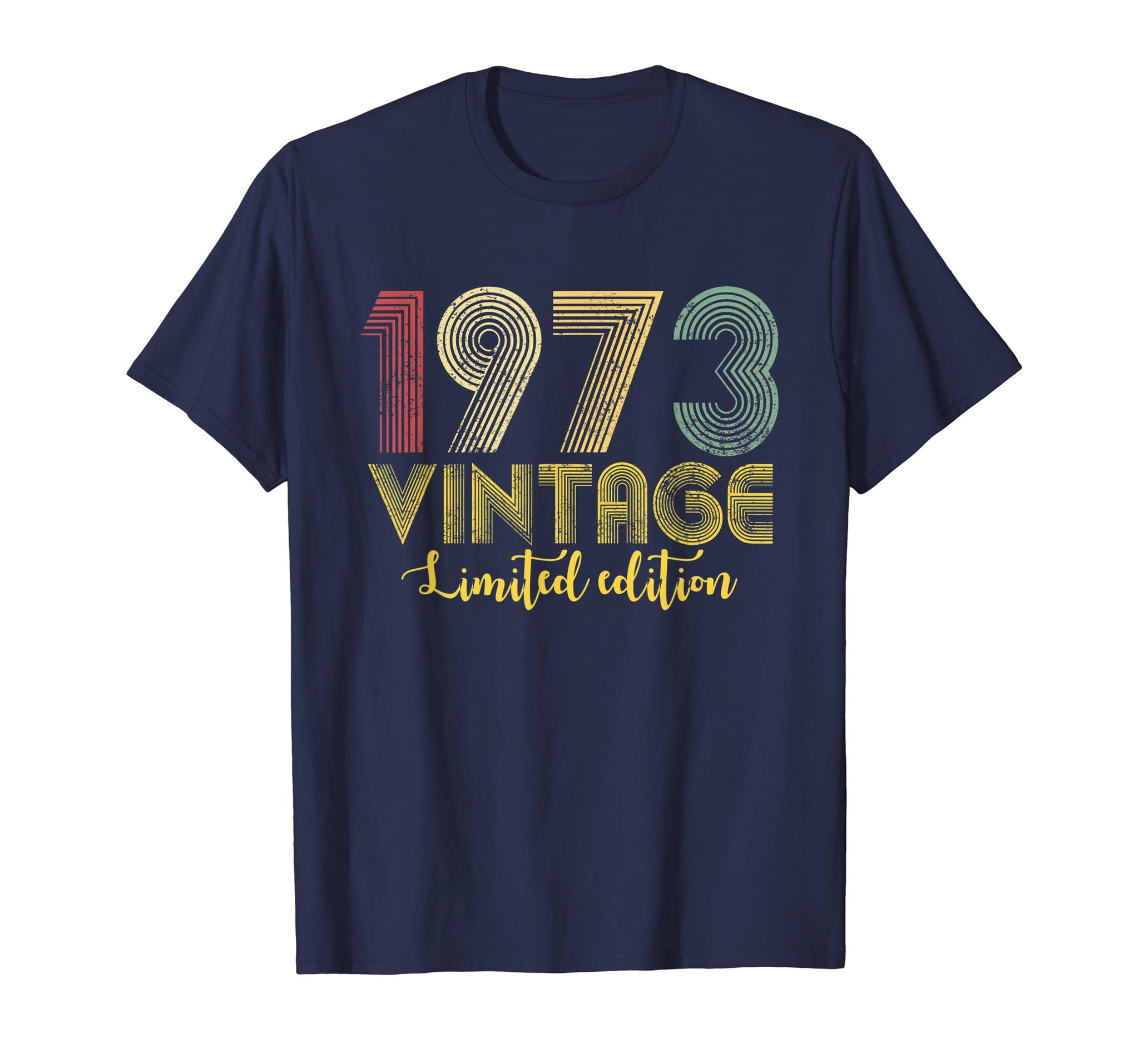 Vintage 1973 T-Shirt Born in 1973 Retro 46th Birthday Gifts New Zealand ...