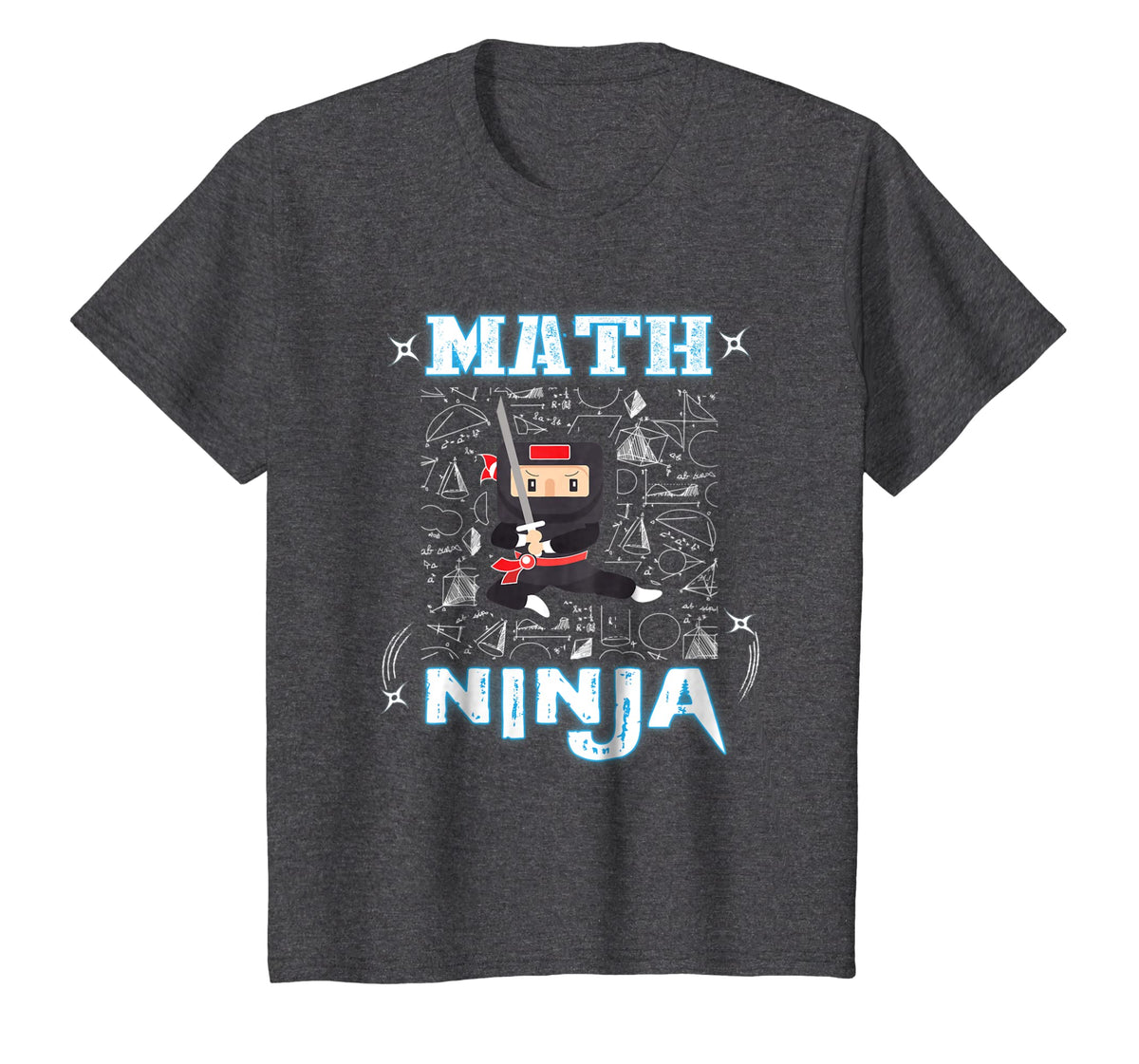 Real Math Ninja - Cool Maths T-Shirt For Kids Warrior New Zealand ...