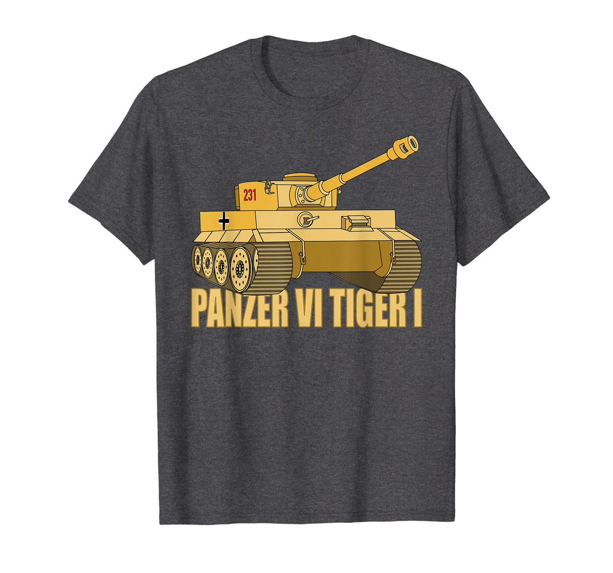 Panzer Vi Tiger I Tank T Shirt Gift Ww2 German Army Art New Zealand ...