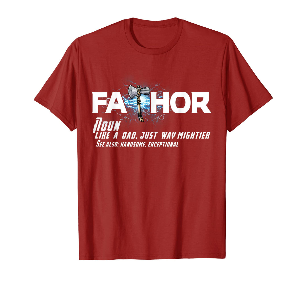 FATHOR definition Viking Fa-Thor Father's Day Tshirt New Zealand ...