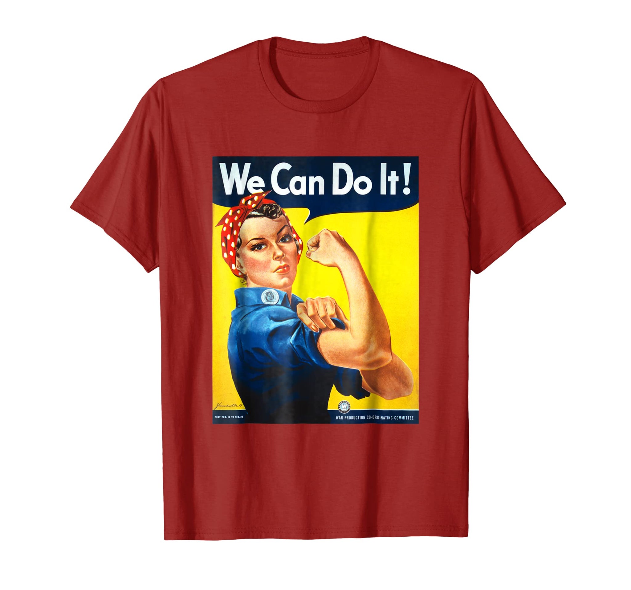 Rosie The Riveter TShirt New Zealand– Myshirts.co.nz