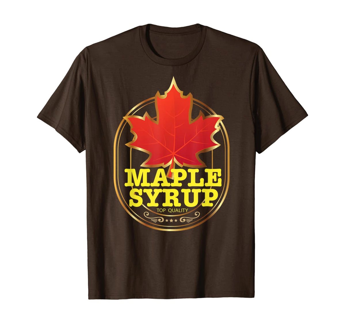 Easy Halloween Costume Maple Syrup Shirt Funny Group Costume T-Shirt ...