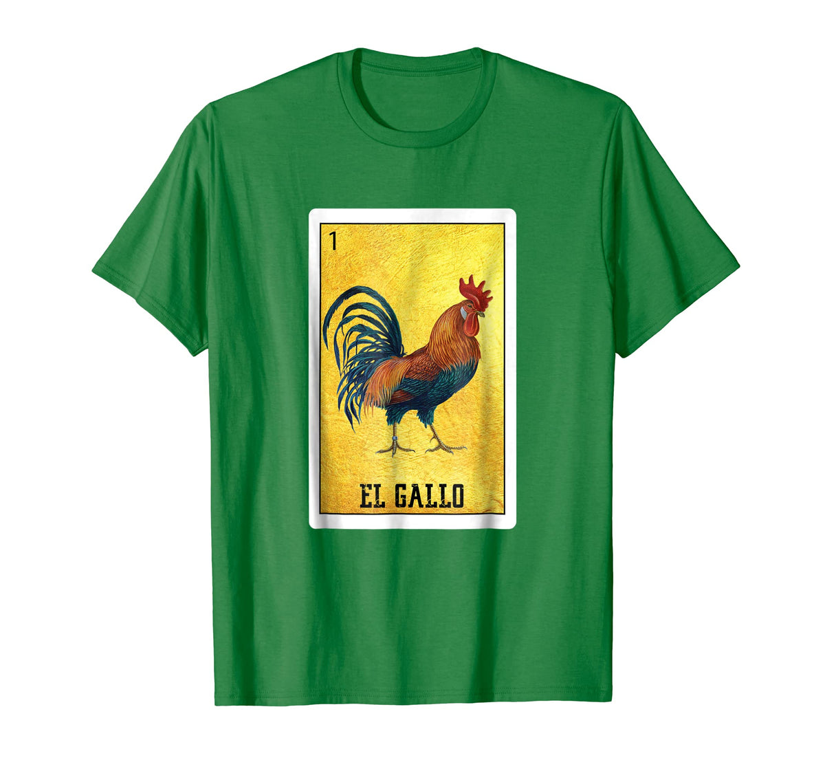 El Gallo Chicken Shirts Mexican Rooster Loteria Card T Shirt New ...