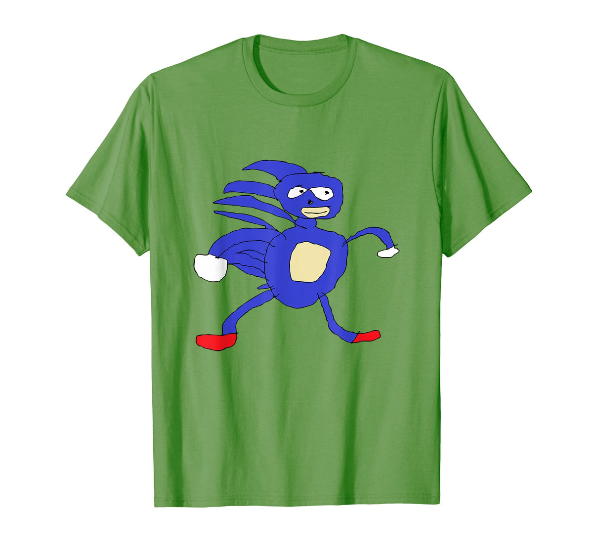 Sanic Hegehog Shirt | Gotta Go Fast Sanik Paint Meme Shirt New Zealand ...