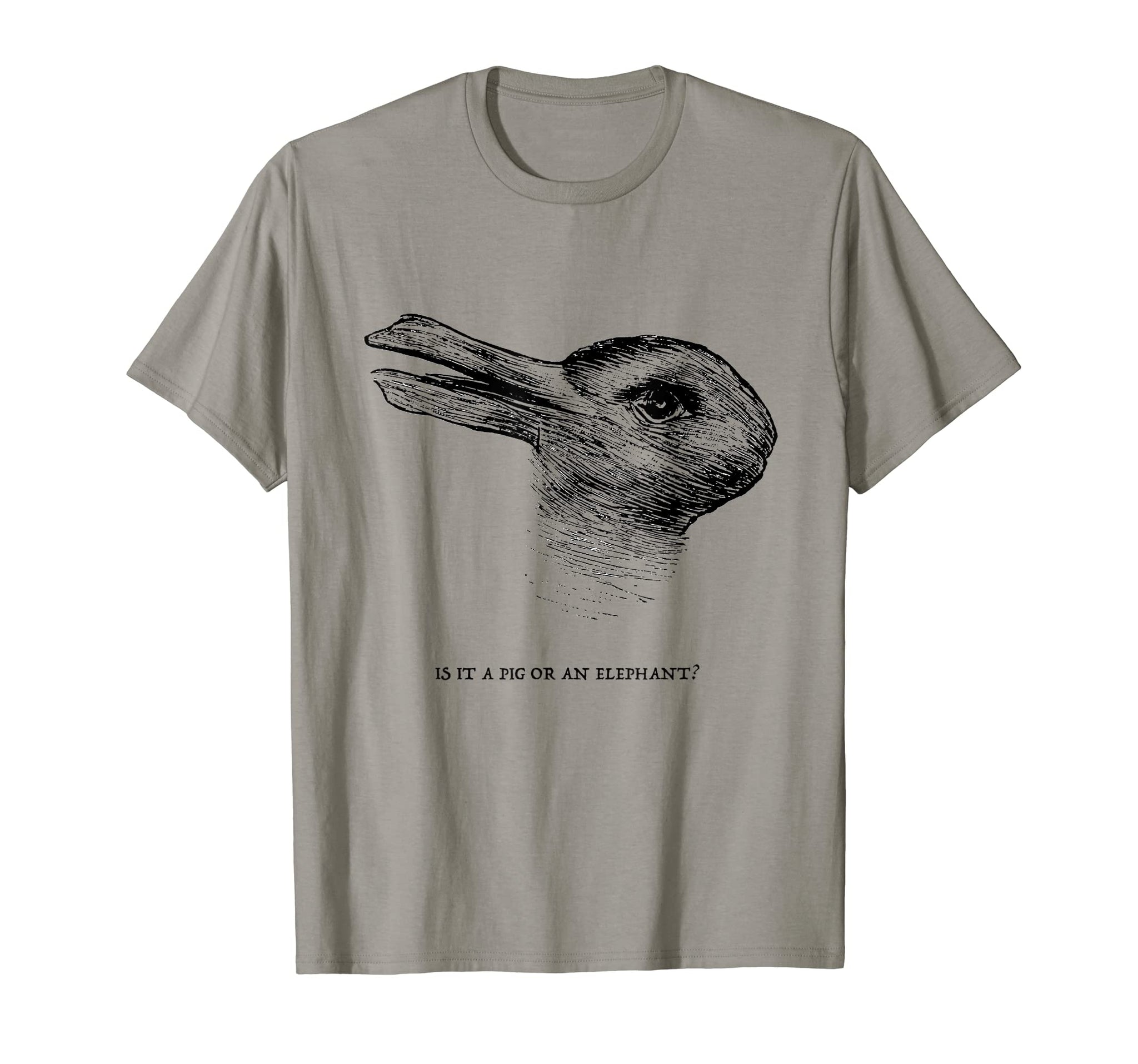 Optical illusion shirt: duck rabbit shirt New Zealand– Myshirts.co.nz